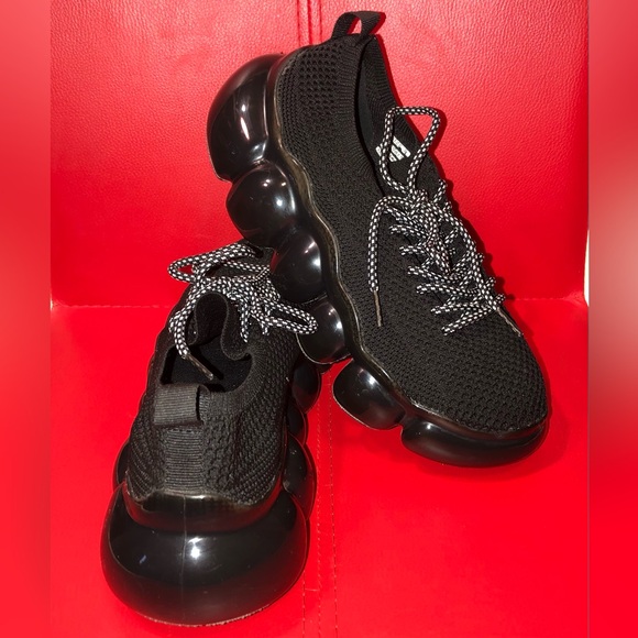 Berness | Shoes | Berness Black Knit Mesh Chunky Bubble Cloud Lace ...